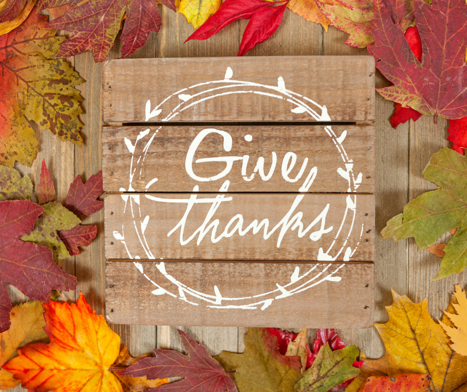The Season of Thanks and Giving