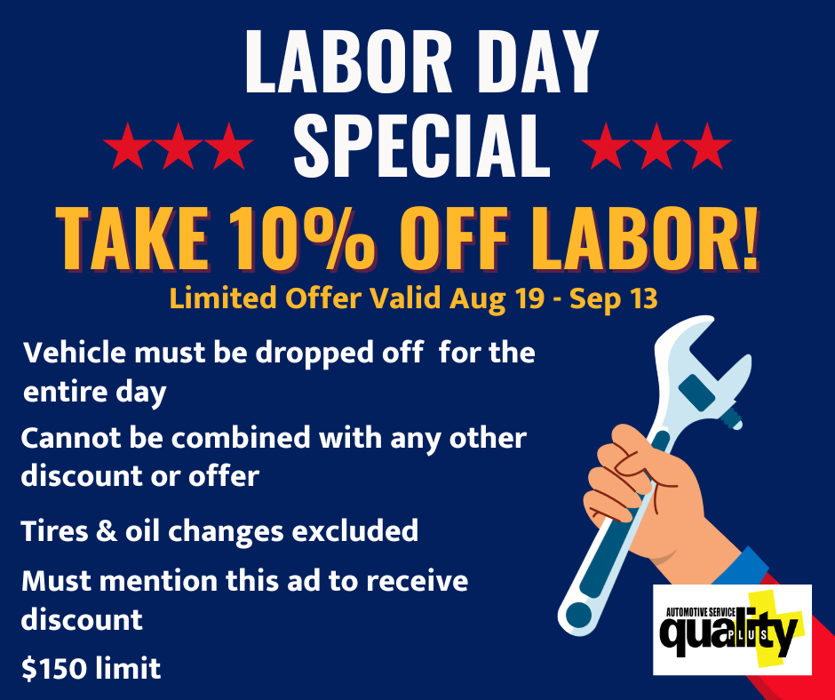 Specials | Auto Repair in Raleigh & Wake Forest